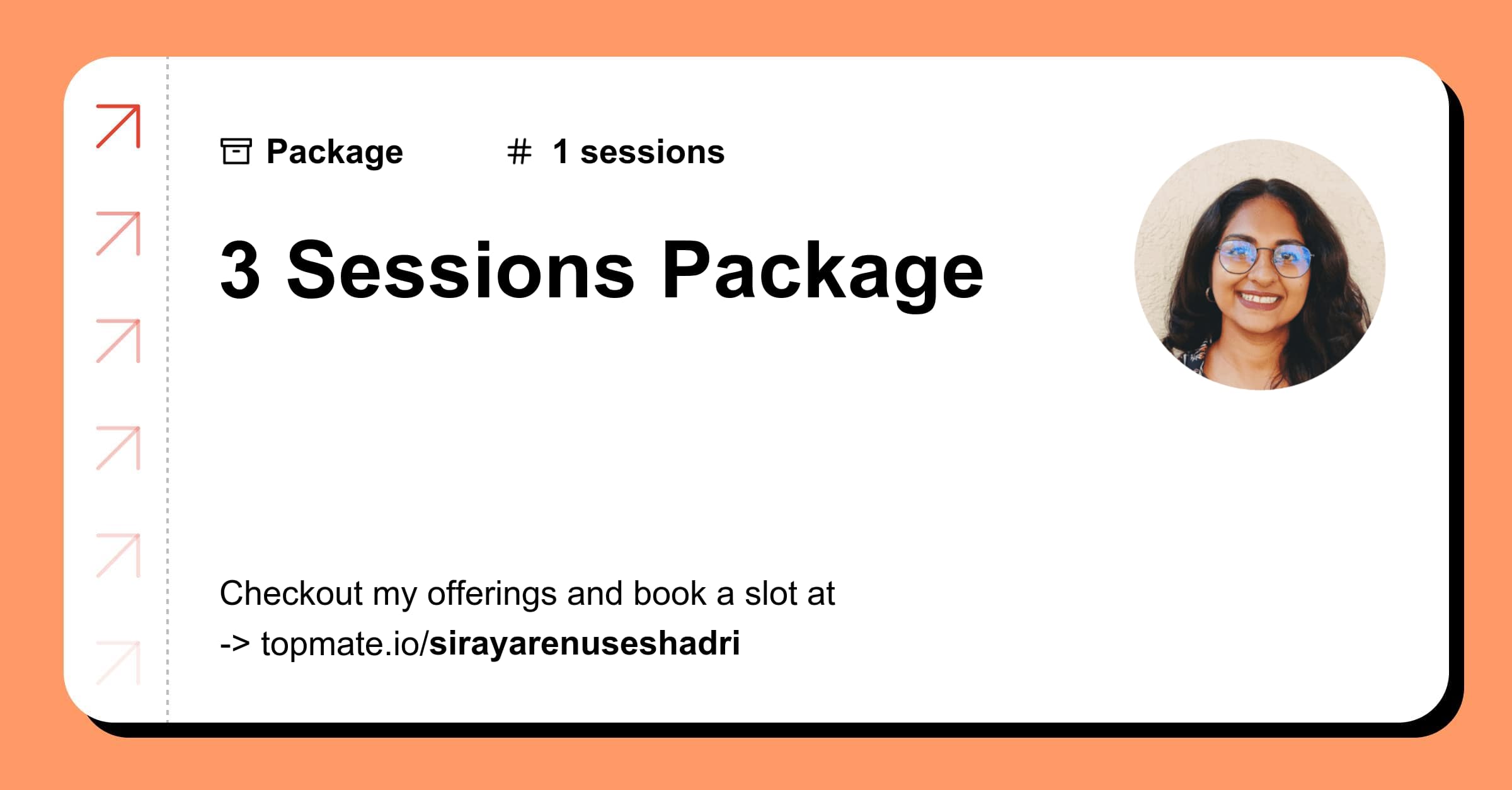 3 Sessions Package with Renu Seshadri